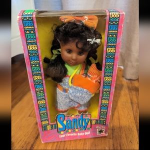 Toys | Sandy Yla Eason Olmec Baby Doll 9 12 African American Black ...